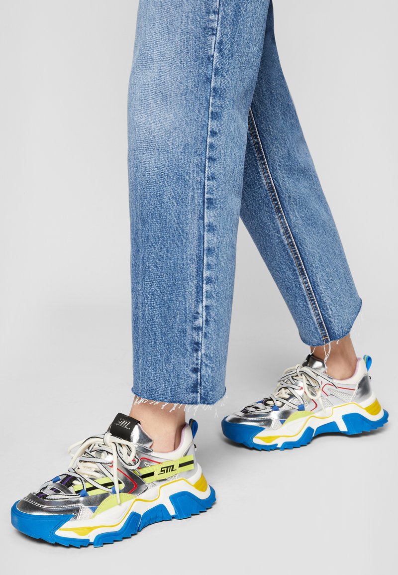 Steve Madden KINGDOM-E - Sneakers laag - blu/silver/blauw - Zalando.nl