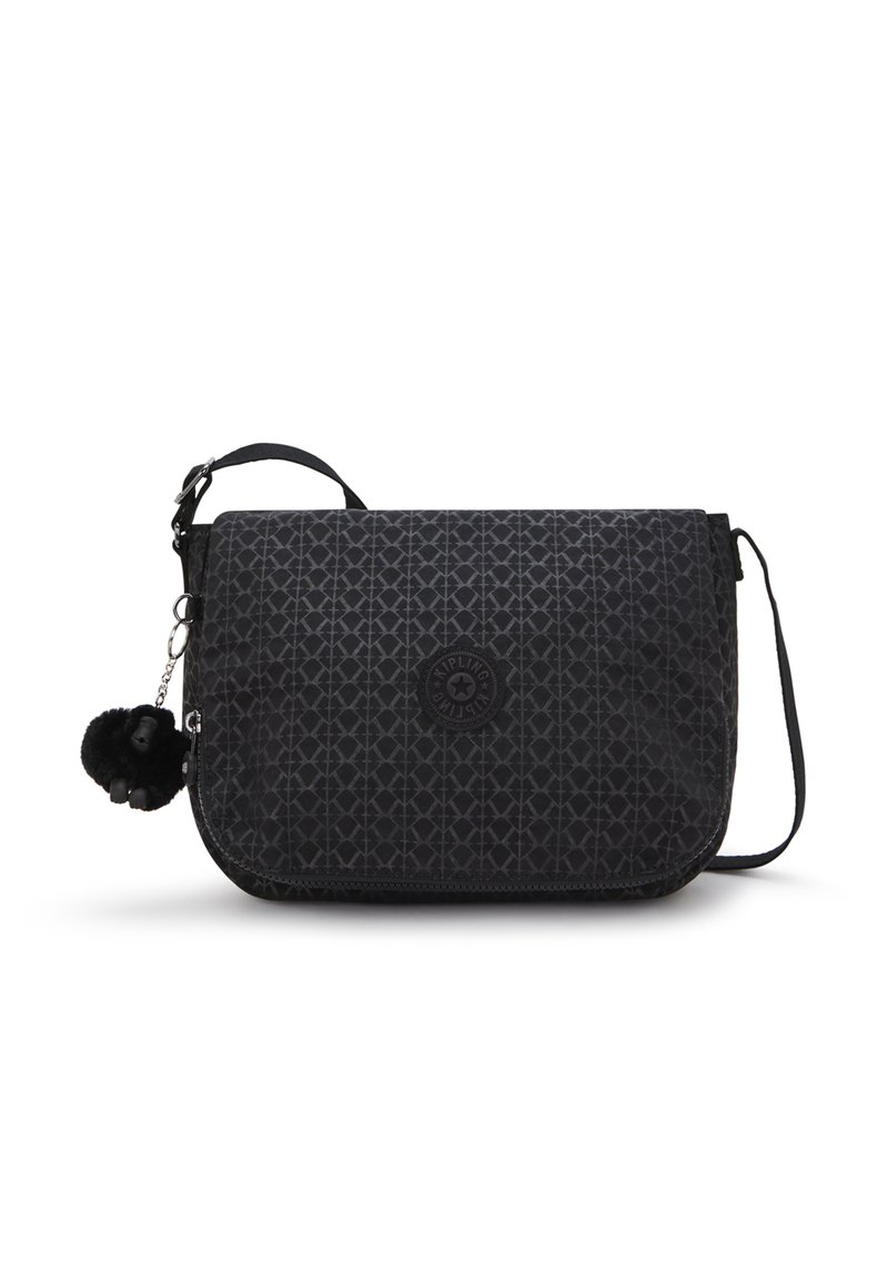 Kipling EARTHBEAT M. - Umhängetasche - signature emb/schwarz - Zalando