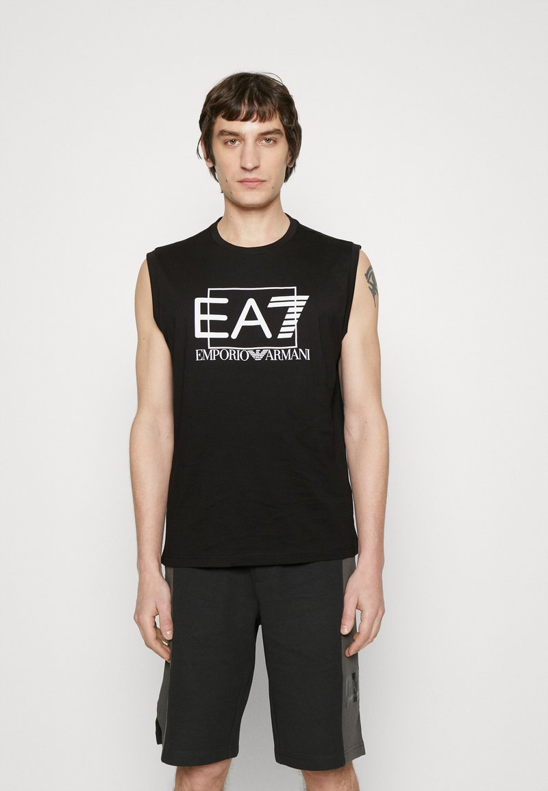 EA7 Emporio Armani Top - black/schwarz - Zalando.at