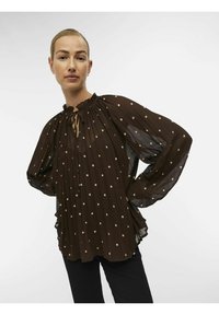 Object PLISSEE - Blusa - java/marrón - Zalando.es