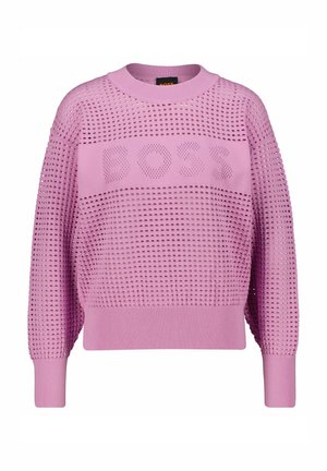 Betty Barclay KARIERT - Strickpullover - patch beige grey/beige-meliert ...