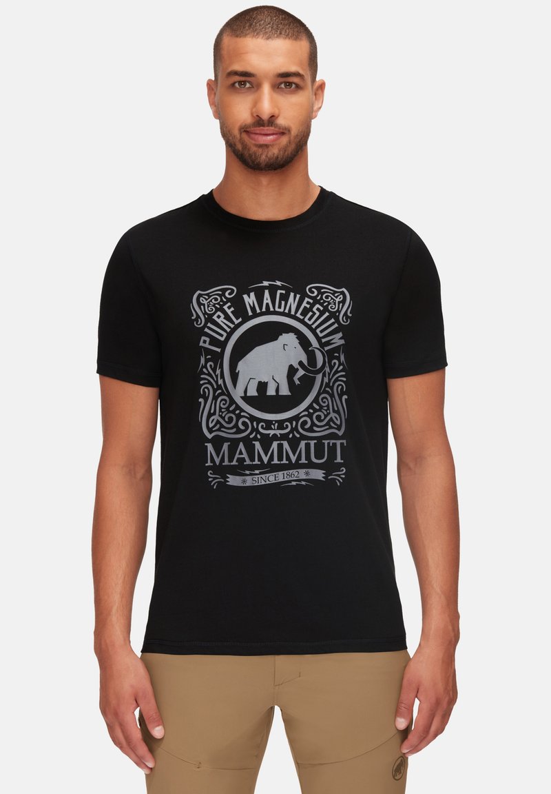 Mammut SLOPER - T-Shirt print - black/schwarz - Zalando.at