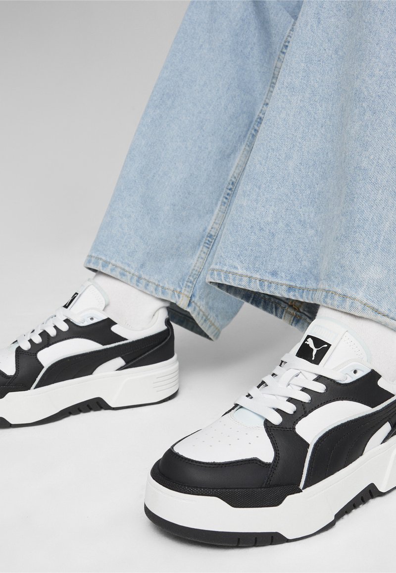 Puma CA FLYZ - Sneakers low - black white/negru - Zalando.ro