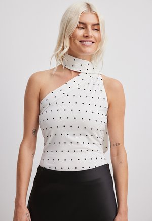 Urban Classics LADIES LACE BODY - Bluse - khaki - Zalando.at
