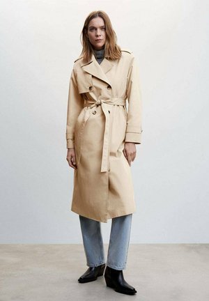 PULL&BEAR BASIC - Trenchcoat - beige - Zalando.nl