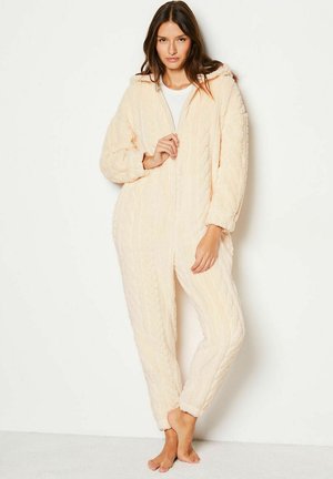 Loungeable KANGAROO MARL WELL SOFT ALL IN ONE - Pyjama - beige - Zalando.de
