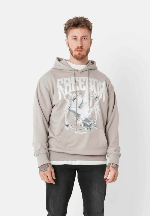 Sixth June GOTHIC - Hoodie - dark grey/donkergrijs - Zalando.be