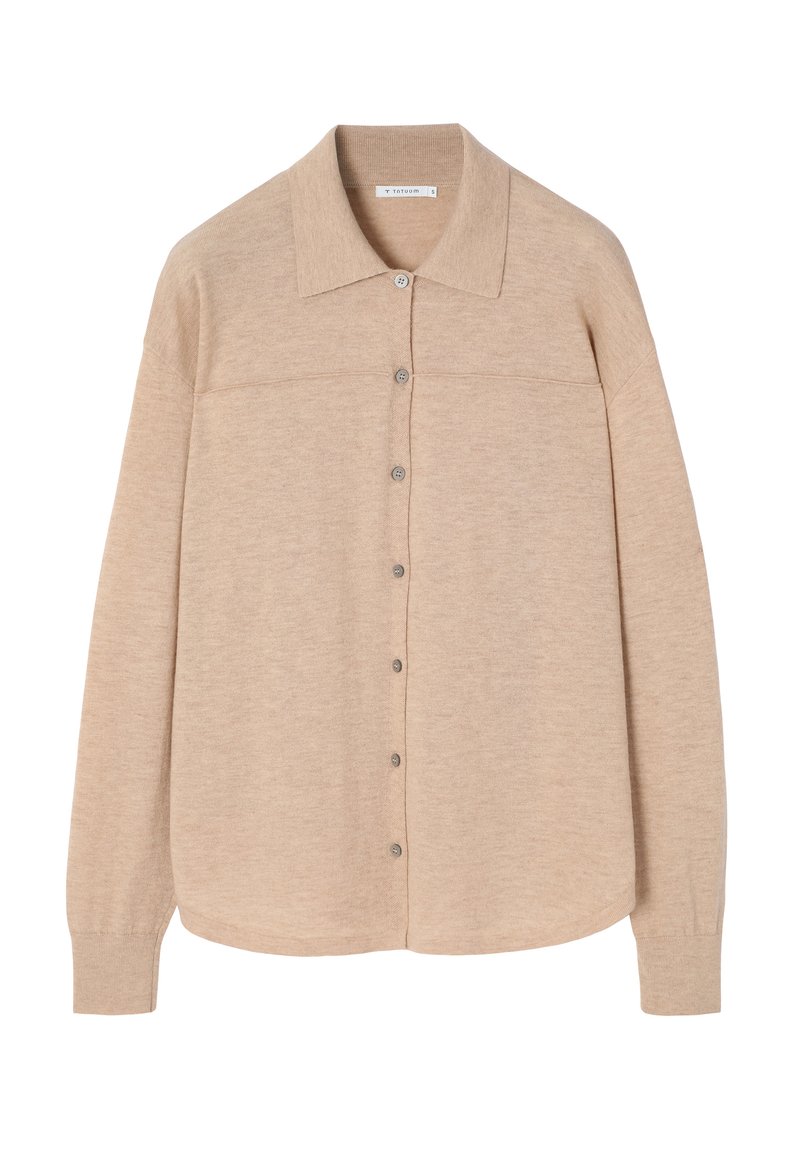 TATUUM Užsagstoma palaidinė - beige melange/Neutrali rusva spalva ...