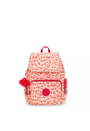 Kipling SEOUL S - Rugzak - latin cheetah/rood - Zalando.be