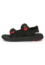 Puma Trekkingsandale - black white red/schwarz - Zalando.at