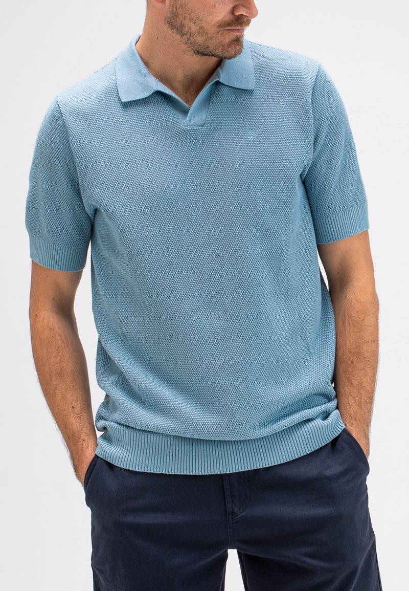 Butcher of Blue Polo shirt - horizon blue/light blue - Zalando