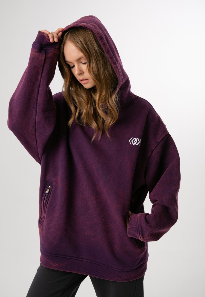 ET NOS OVERSIZE - Sweat à capuche - purple/violet - ZALANDO.FR