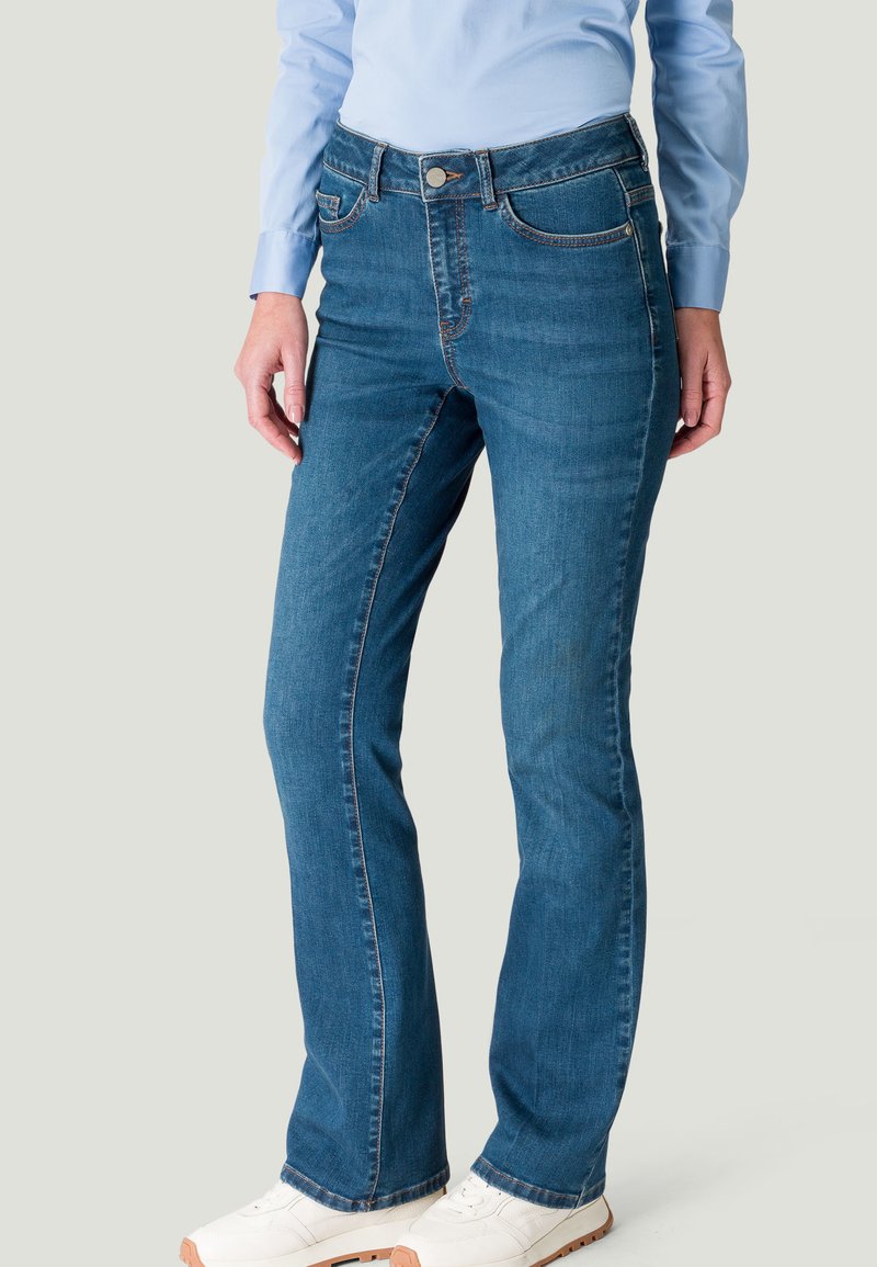 zero Jean flare - blue denim/bleu - ZALANDO.FR