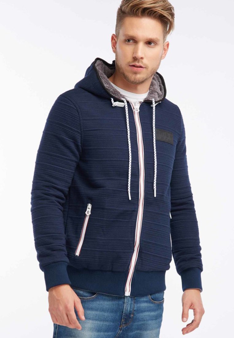 Dry Laundry Zip up Sweatshirt Dark Blue Zalando ie dry-laundry-zip-up-sweatshirt-dark-blue-zalando-ie