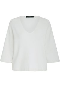 PEPPERCORN PCROSALIA - Jersey de punto - cloud dancer/crema - Zalando.es