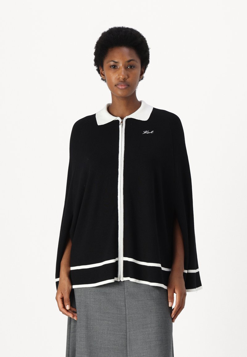 KARL LAGERFELD Cape - black - Zalando.ie