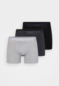 GAP 3 PACK - Úzke boxerky - true black/viacfarebné - Zalando.sk
