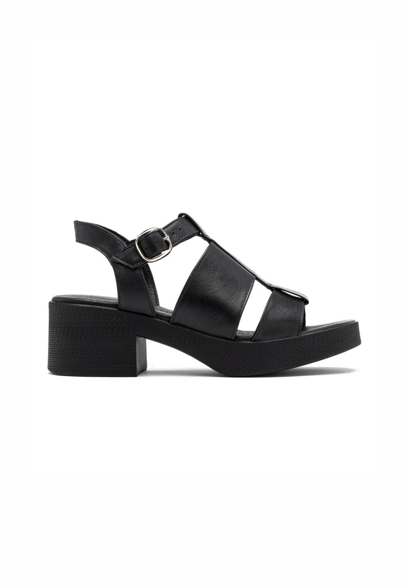 RYŁKO Platform sandals - black - Zalando