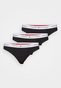 Tommy Hilfiger THONG 3 PACK - Perizoma - black/nero - Zalando.it