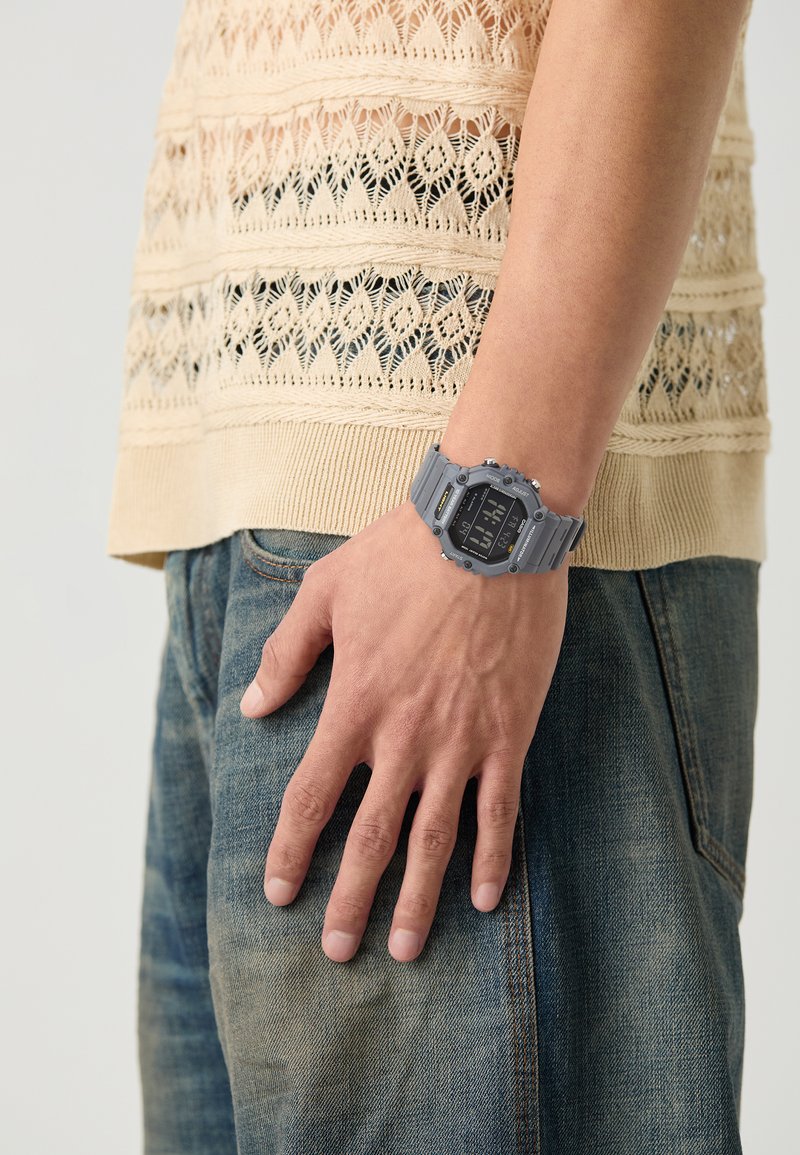 Casio Digital watch - grey - Zalando