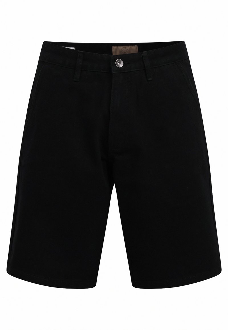 Redefined Rebel ASHER - Jeans Shorts - deep black/black denim - Zalando