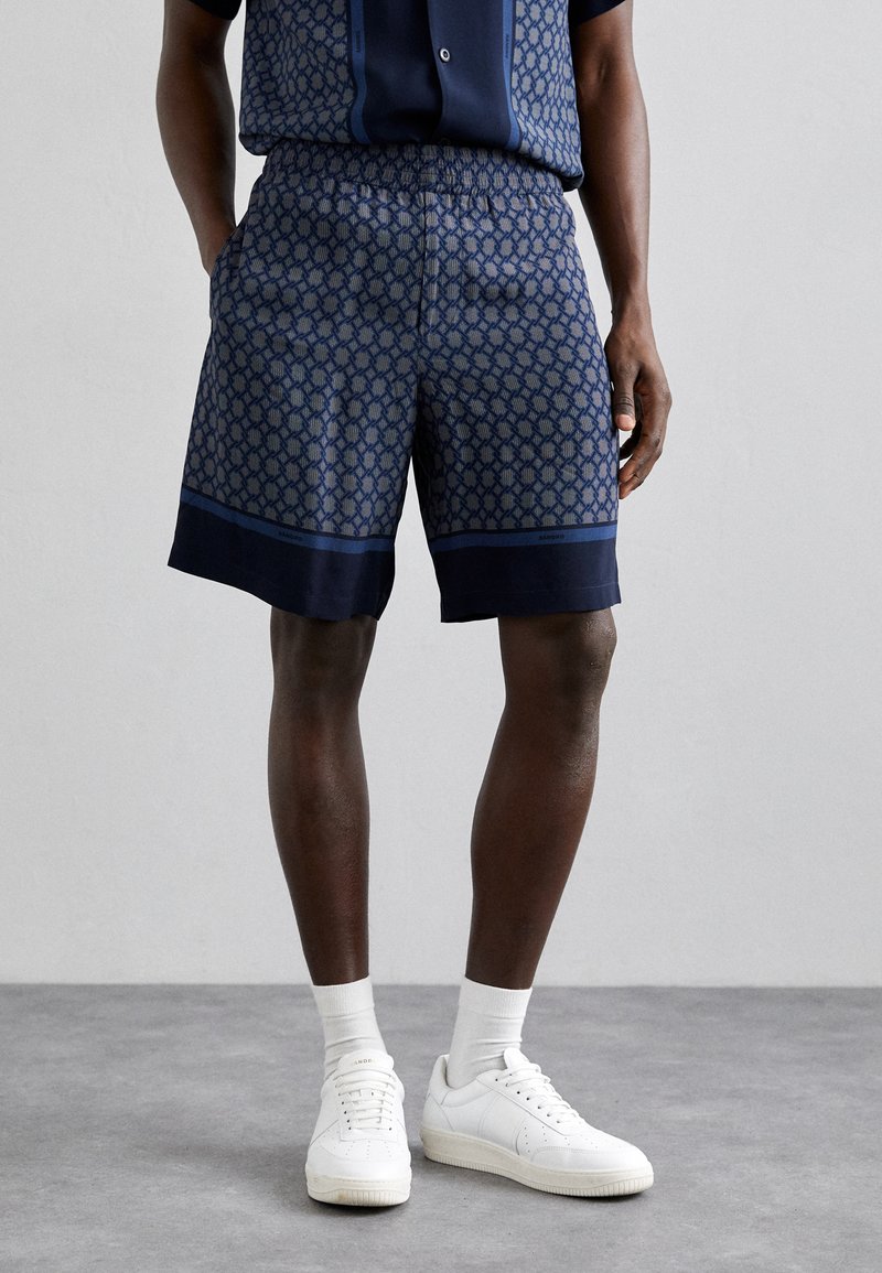 sandro FENCE - Shorts - marine/dunkelblau - Zalando.ch