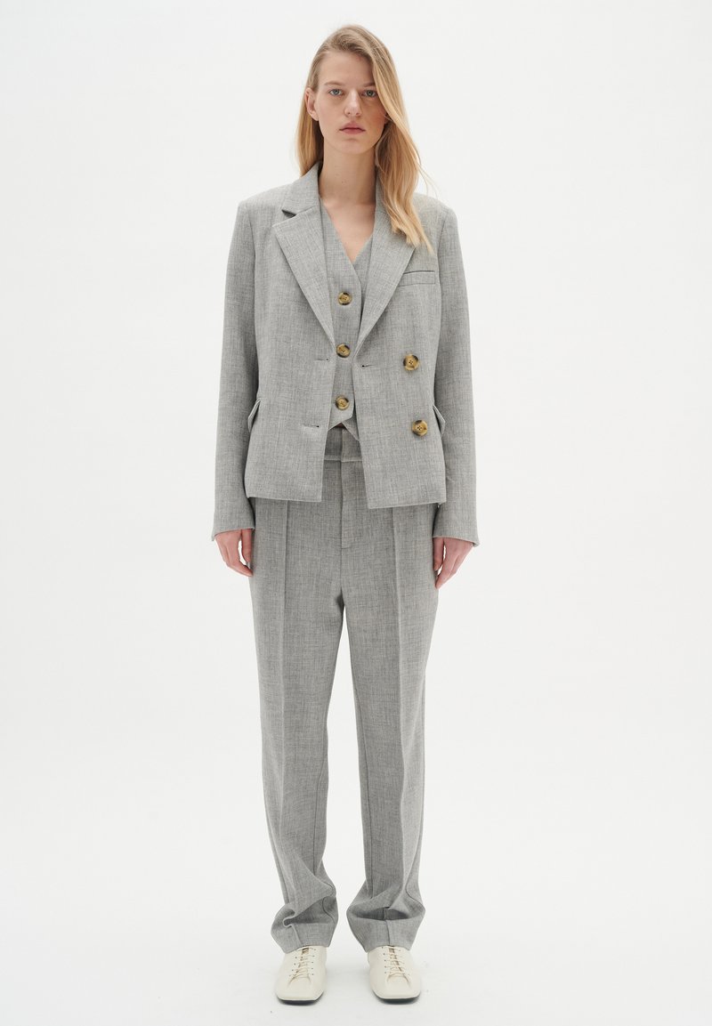 InWear ZOIEIW - Blazer - medium grey melange/gris claro - Zalando.es