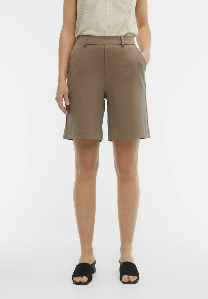 Object OBJLISA MW WIDE NOOS - Shorts - fossil/braun - Zalando.ch