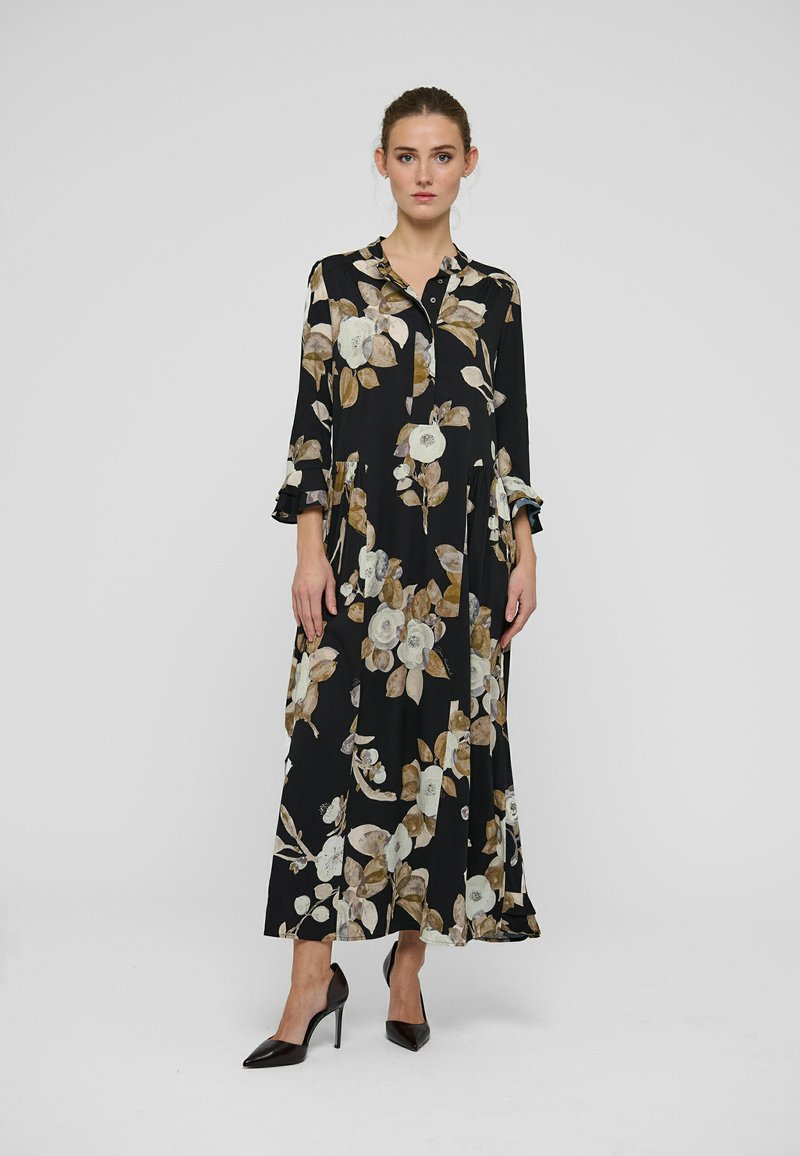 Dea Kudibal ROSANNADEA EV - Robe longue - daria/noir - ZALANDO.FR