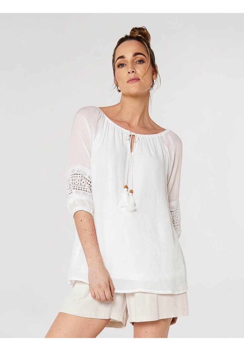 Apricot Blouse - white/blanc - ZALANDO.FR