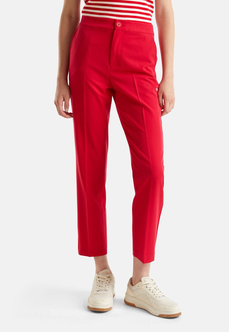 United Colors of Benetton IN STRETCH - Chino - red/rot - Zalando.de