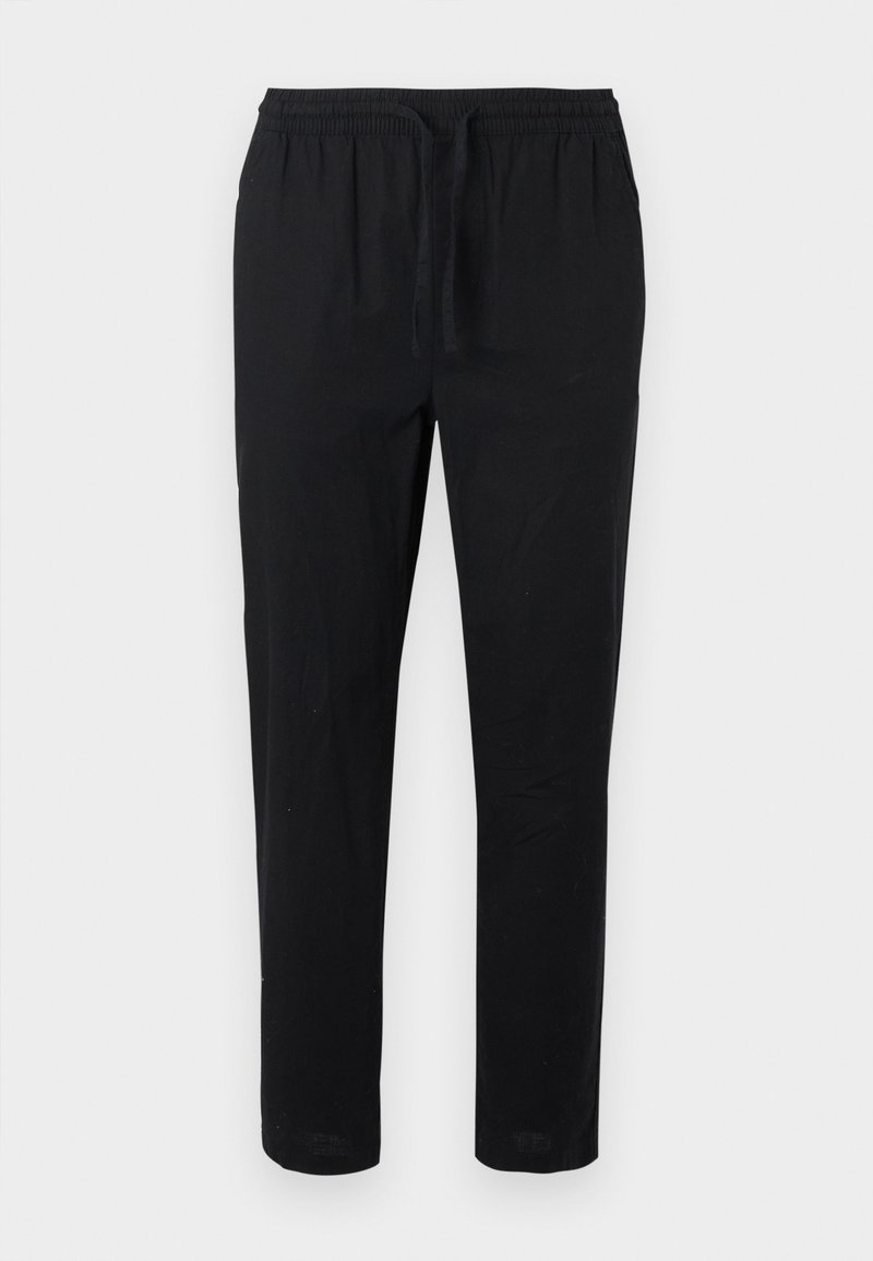 Only & Sons ONSREID LINUS TAPERED SLUB - Trousers - black - Zalando.co.uk