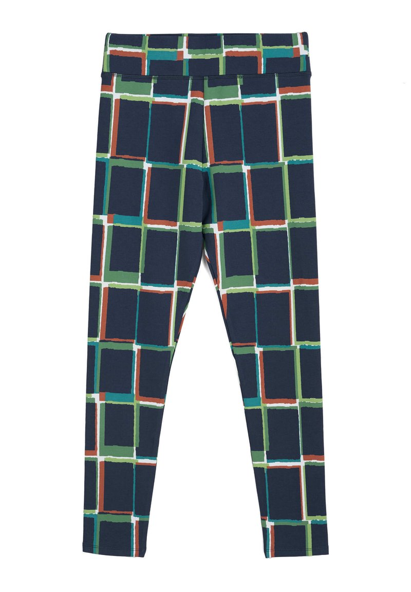 Seasalt Cornwall Leggings - Byxor - navy window panes maritime/mörkblå ...