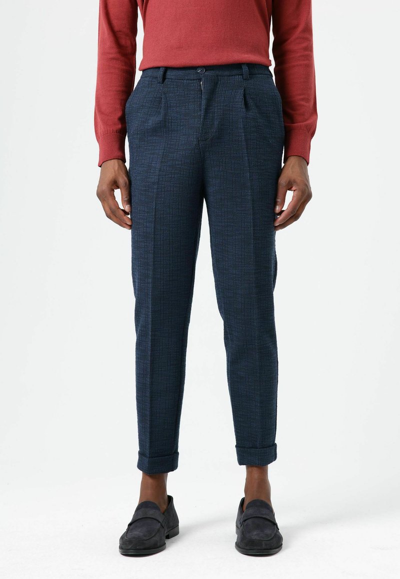 Lucy & Sam SMART - Broek - navy/donkerblauw - Zalando.nl