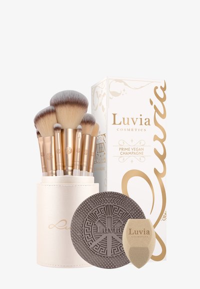 Luvia Cosmetics FLAWLESS FACE SET - Sminkborstset - pearl white/coffee ...