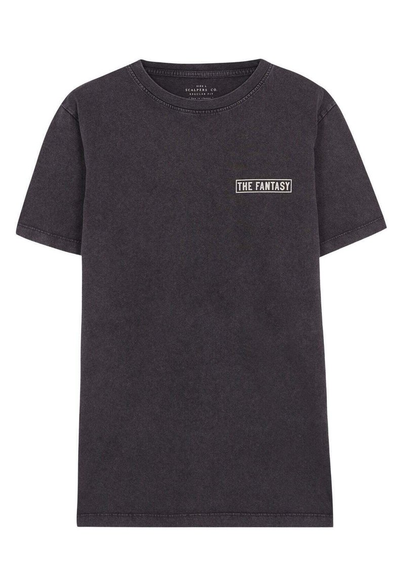 Scalpers FANTASY - T-Shirt basic - anthracite/schwarz - Zalando.at