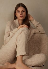 Intimissimi Winter Braid - Nachtwäsche Hose - Winter Braid/tan - Zalando.ch