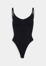 Hunkemöller SEAMLESS ENHANCING HIGH LEG - Body - black/negro - Zalando.es
