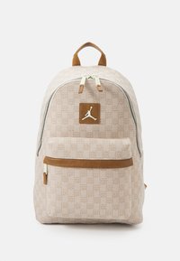Jordan MONOGRAM BACKPACK - Kuprinė - coconut milk/beveik balta - Zalando.lt