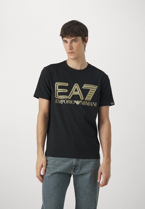 EA7 Emporio Armani T-shirts print - black/sort - Zalando.dk