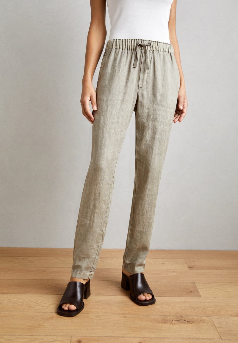 Ecoalf PANTS WOMAN - Stoffhose - mermaid/taupe - Zalando.ch