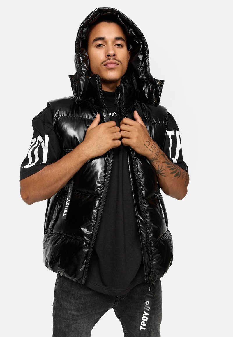 Trueprodigy DARKO - Waistcoat - schwarz/black - Zalando