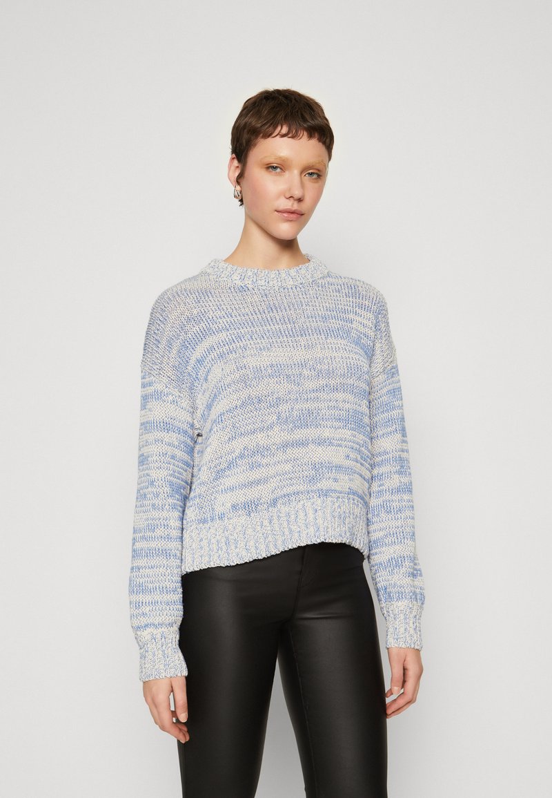 Object OBJSOLEIMA LOOSE - Jumper - palace blue/sandshell/blue - Zalando