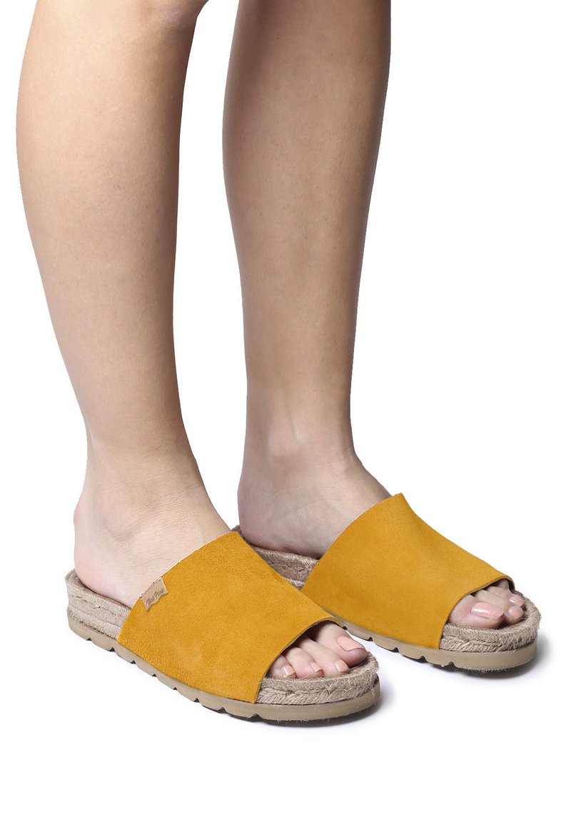 Toni Pons DORA - Mules - yellow/jaune - ZALANDO.FR