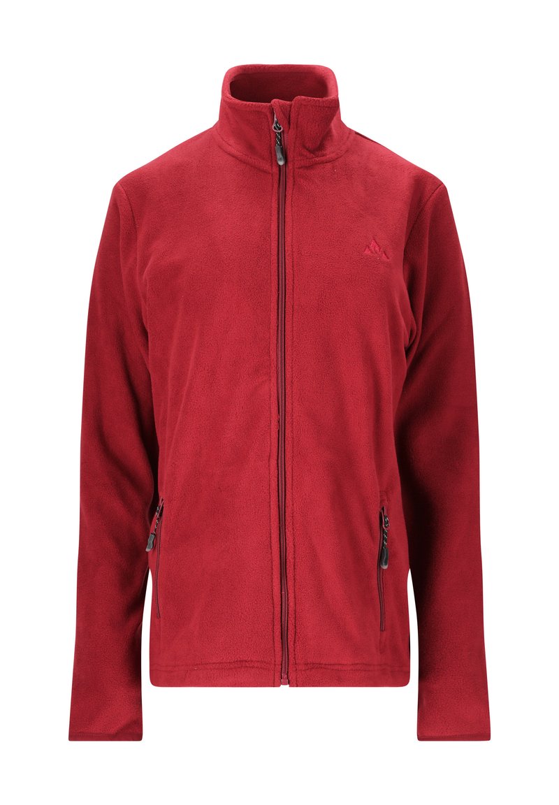 Whistler Fleecejakke - sun-dried tomato/rød - Zalando.dk