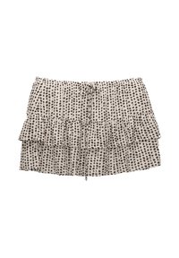 PULL&BEAR WITH RUFFLES - A-snit nederdel - beige - Zalando.dk