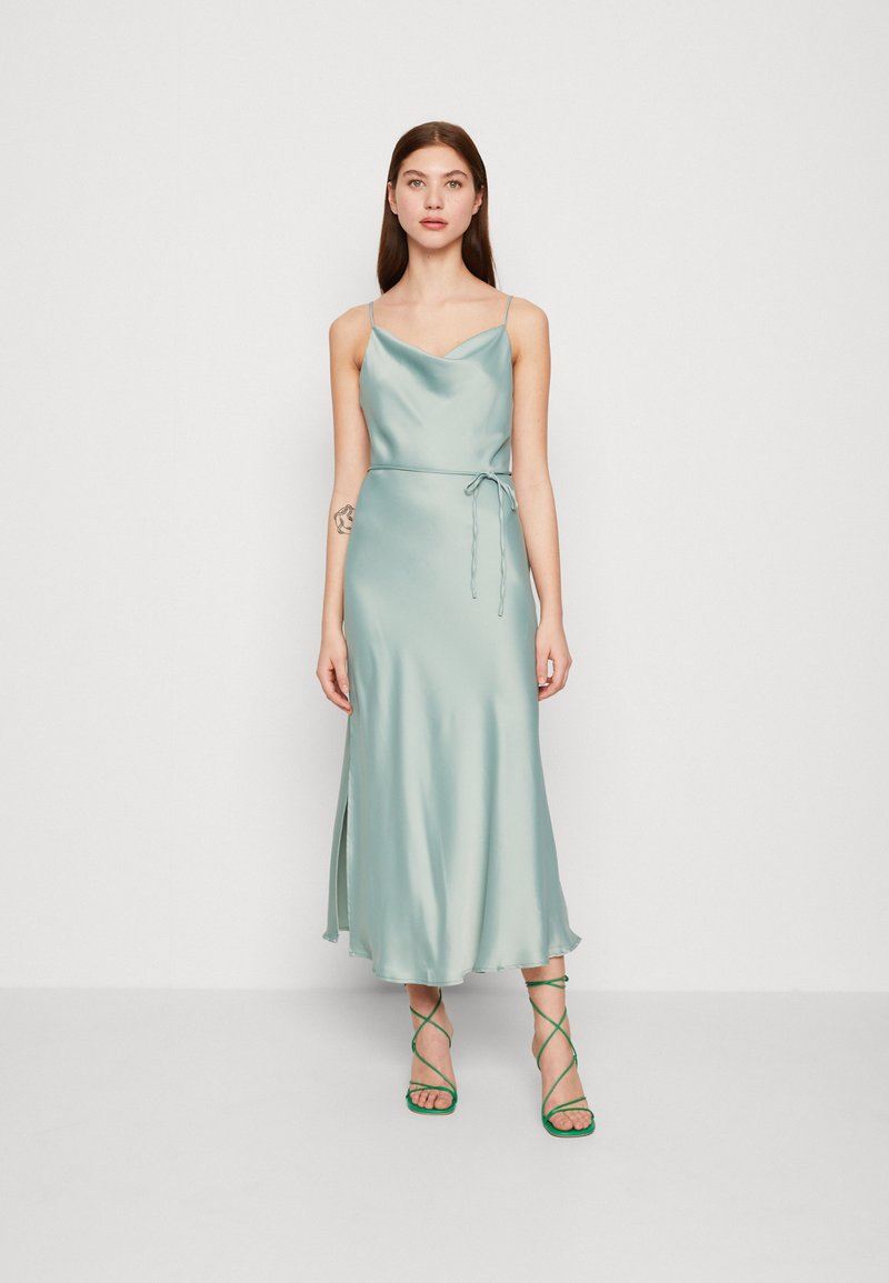 YAS YASTHEA STRAP DRESS - Cocktailkleid/festliches Kleid - green milieu ...
