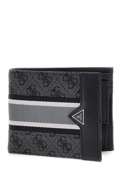 Guess MITO BILLFOLD WITH COIN - Lompakko - beige/brown/beige - Zalando.fi