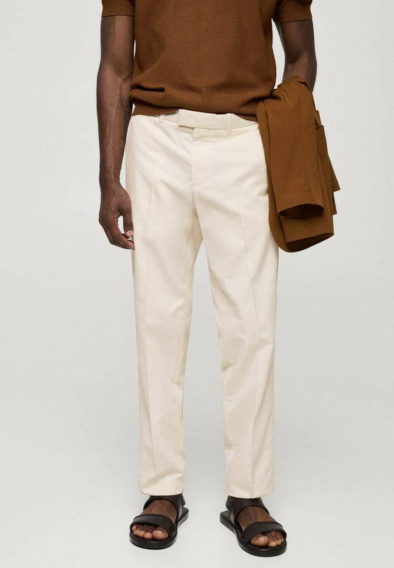 Mango DALLAS - Chinos - ecru/off-white - Zalando.ie