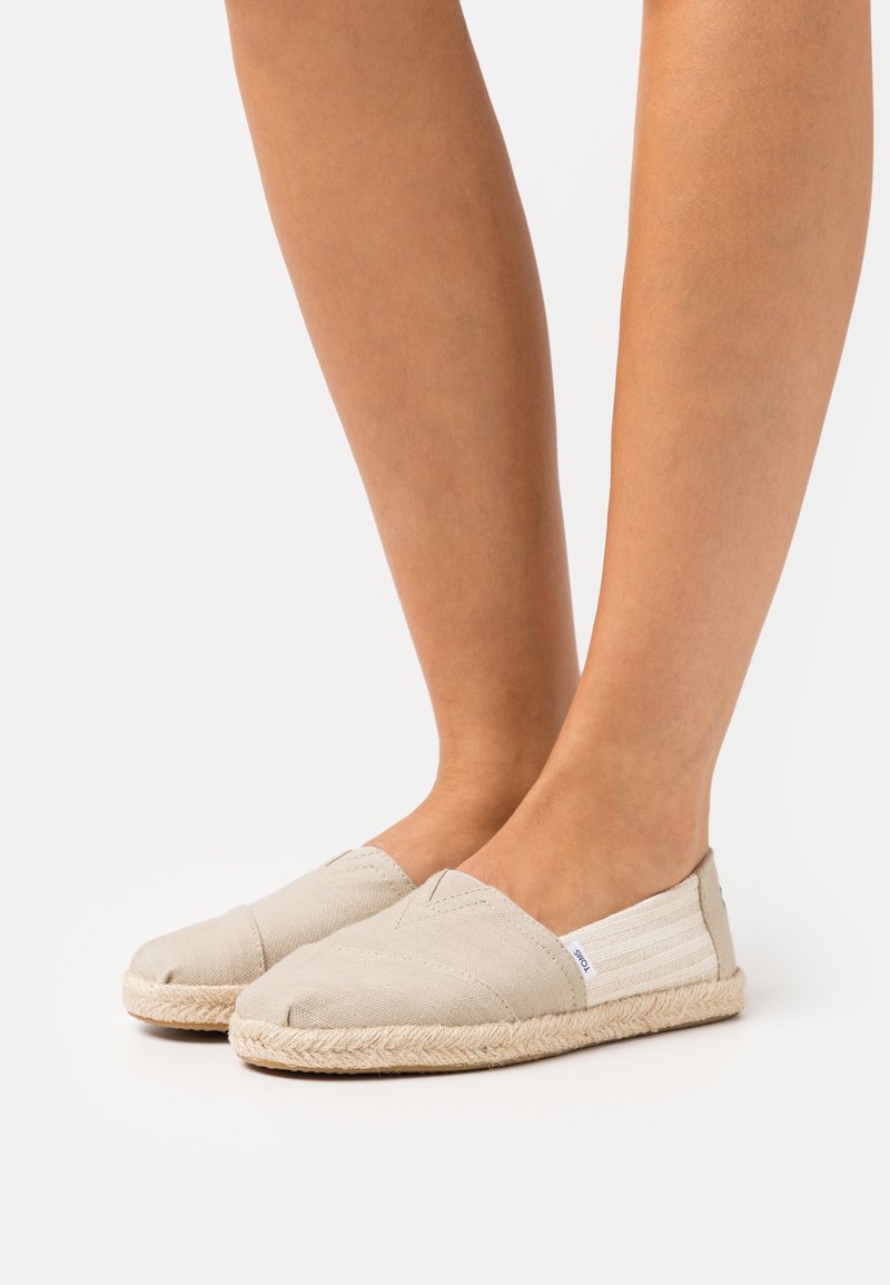 TOMS ROPE - Espadrilles - natural/off-white - Zalando.ie